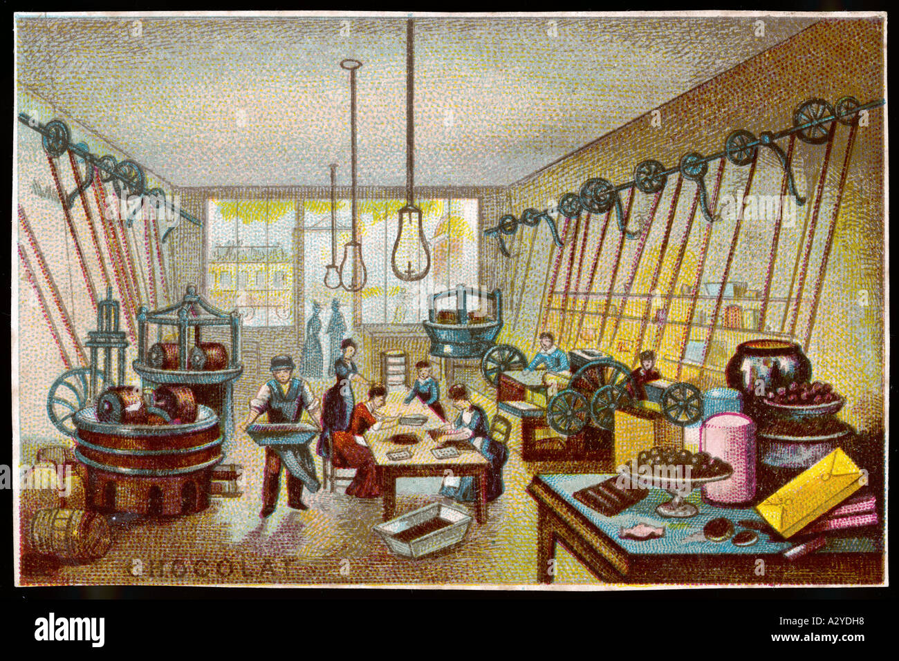 Chocolates historical hi-res stock photography and images - Alamy