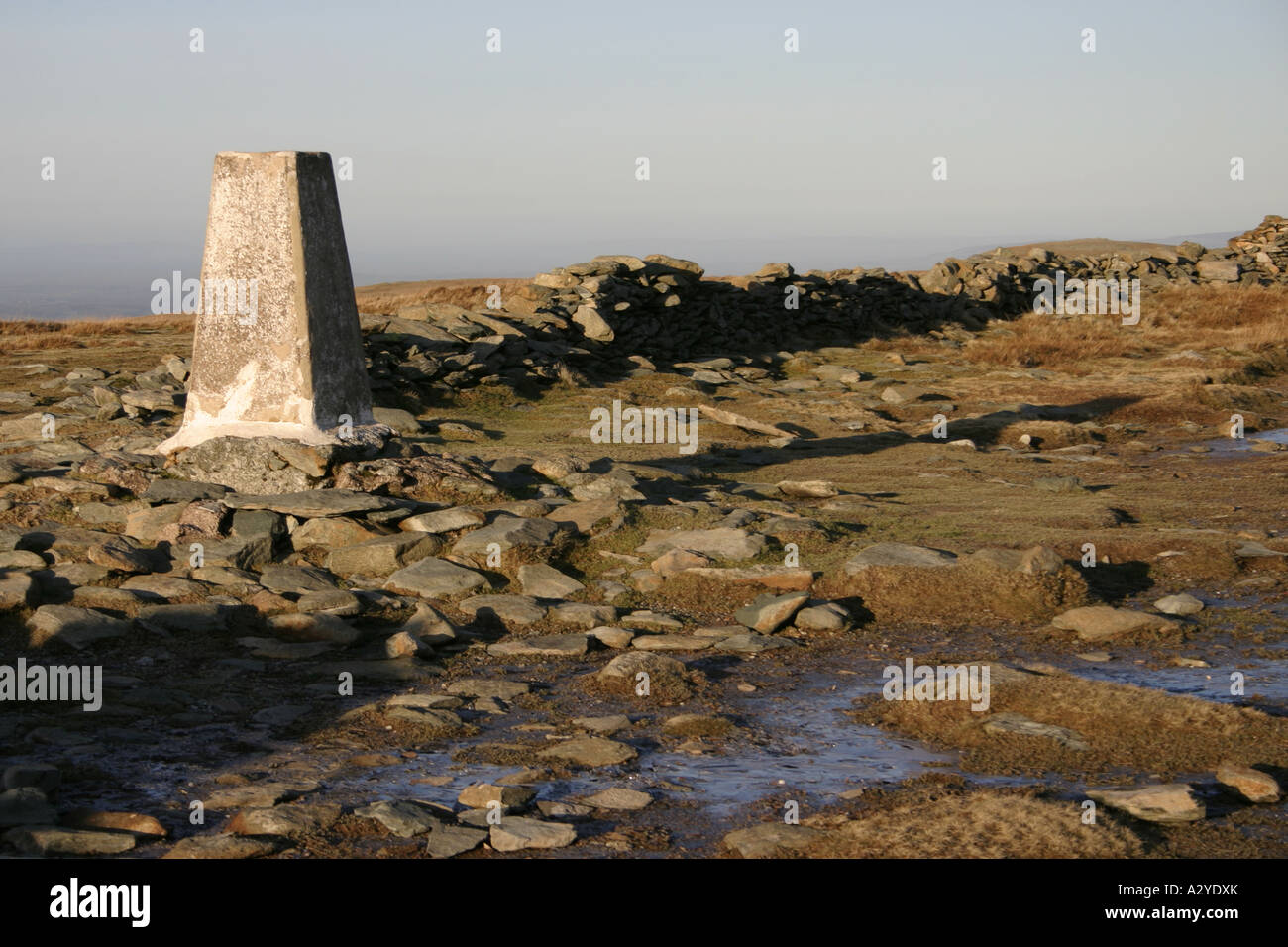 The summit of High Street in the Lake District Stock Photo - Alamy