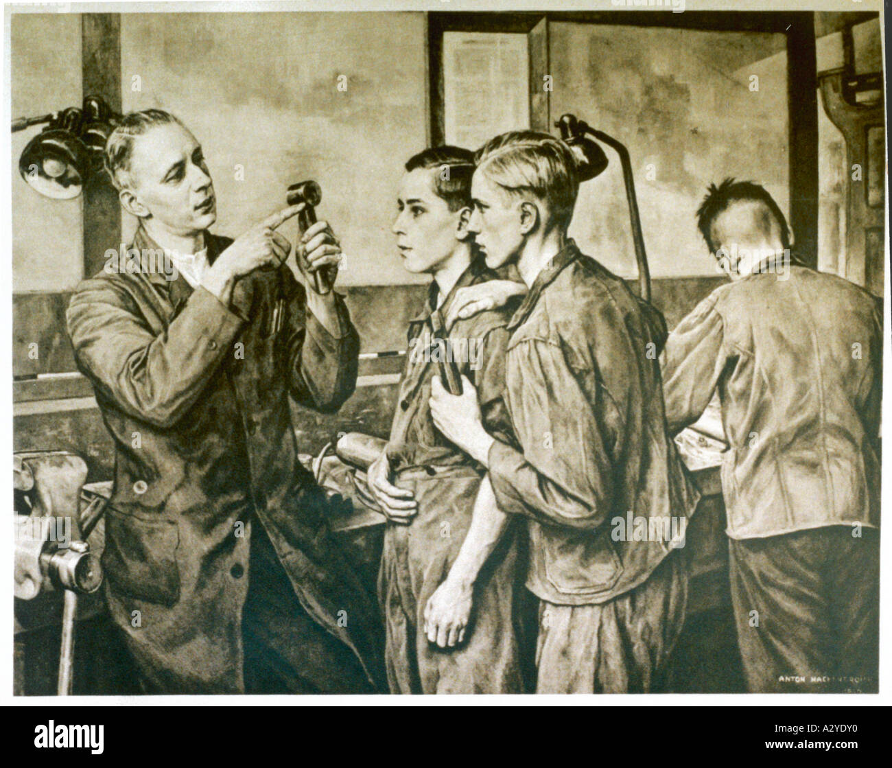 German supervisor hi-res stock photography and images - Alamy