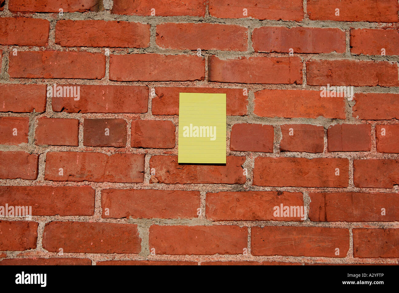 post it blank sign Stock Photo - Alamy