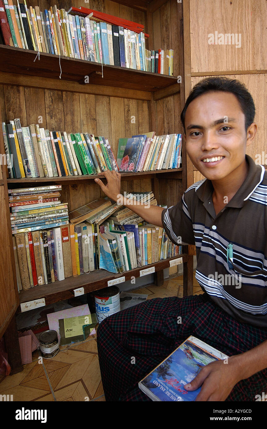 Burma library hi-res stock photography and images - Alamy