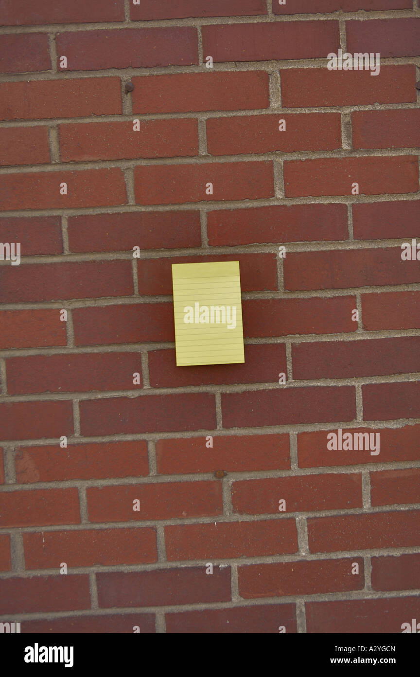 post it blank sign Stock Photo - Alamy