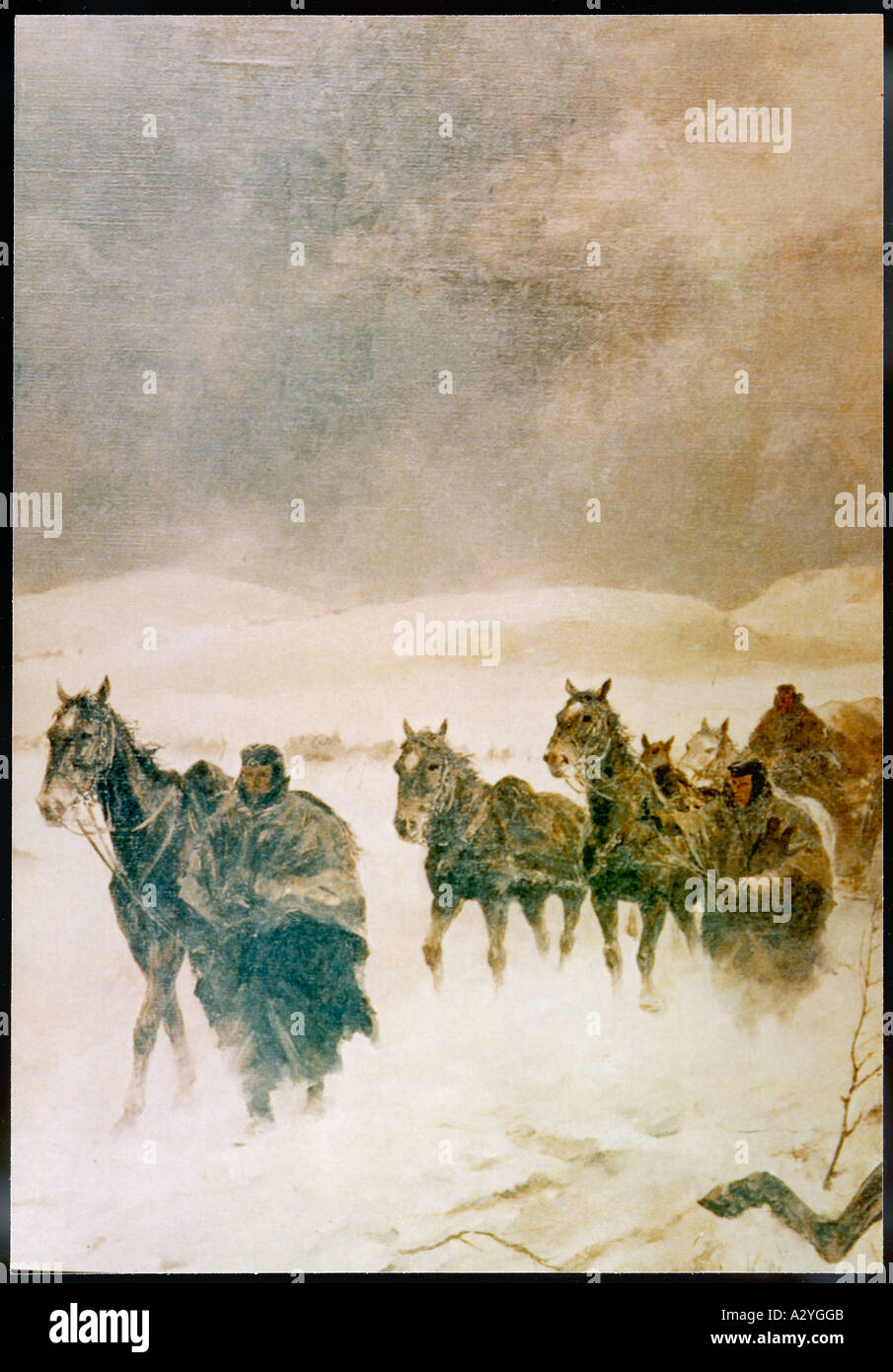 Russia in winter 1943 hi-res stock photography and images - Alamy