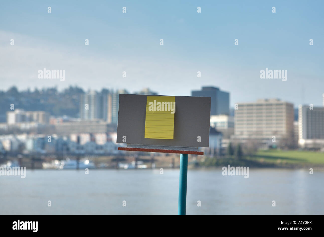 billboard blank sign Stock Photo - Alamy