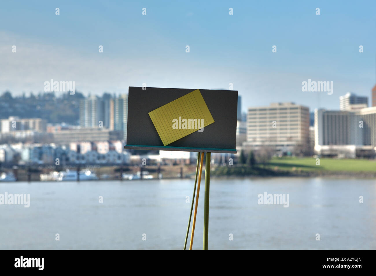billboard blank sign Stock Photo - Alamy