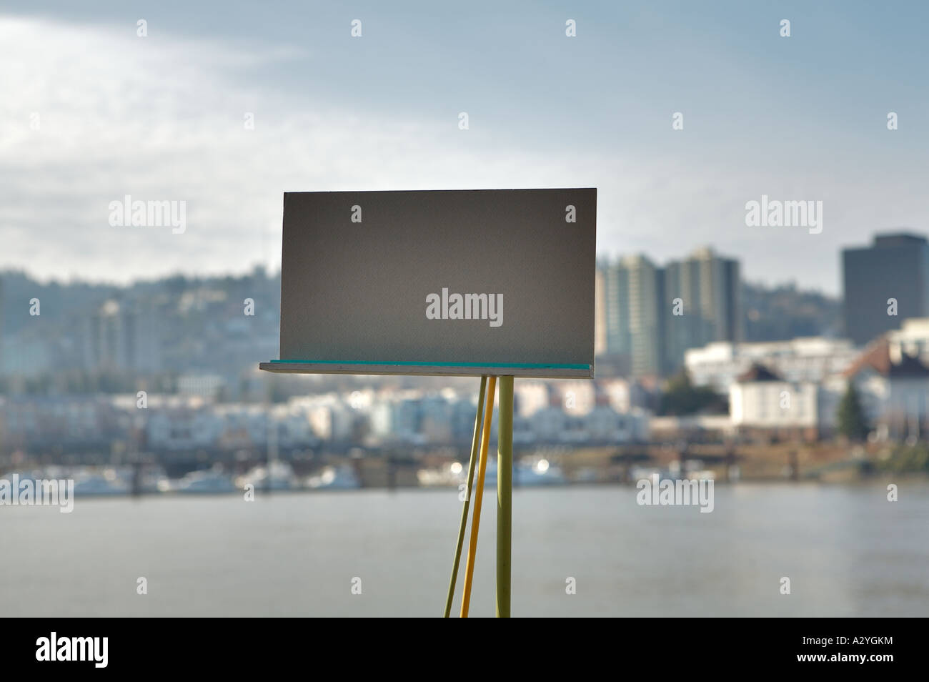 billboard blank sign Stock Photo - Alamy