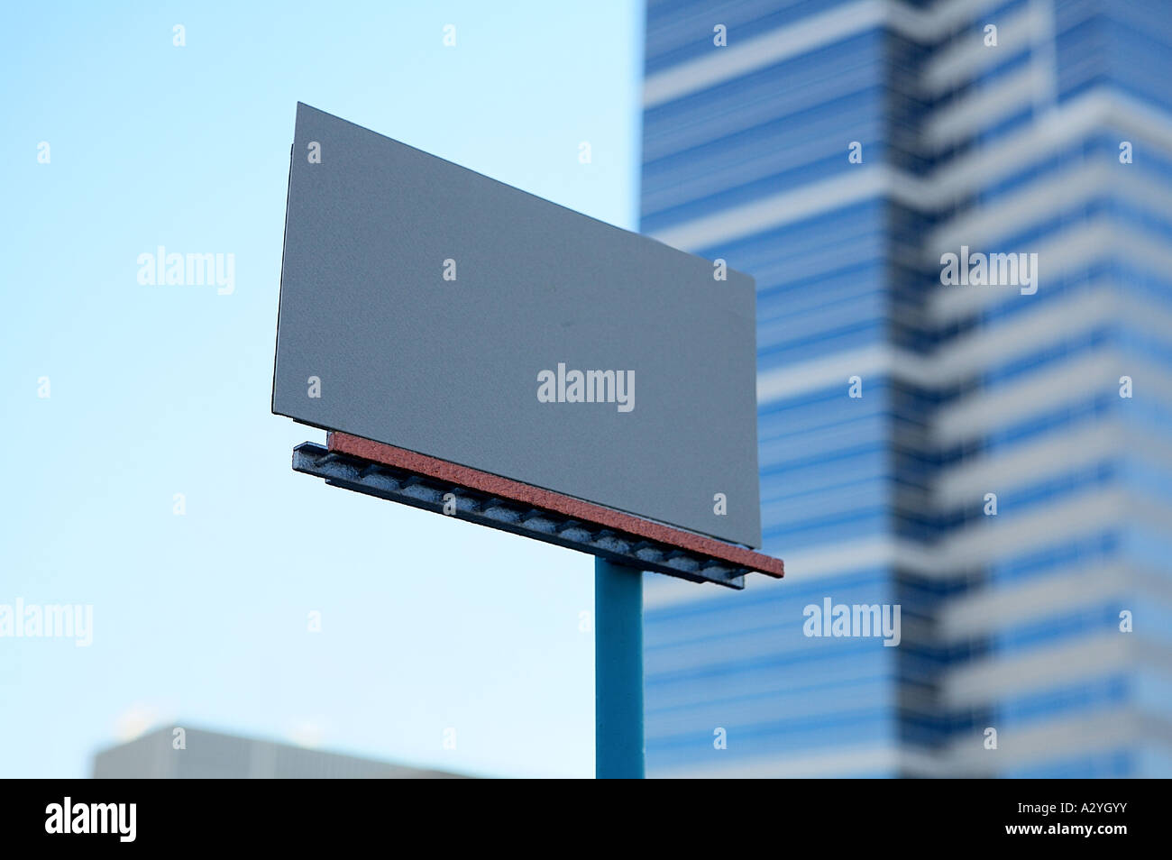billboard blank sign Stock Photo - Alamy