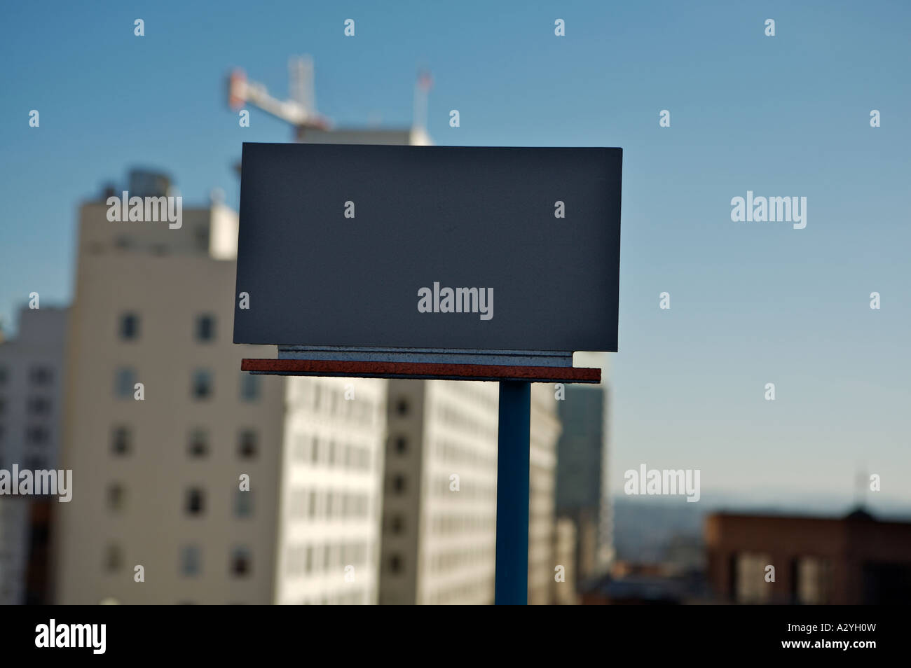 billboard blank sign Stock Photo - Alamy