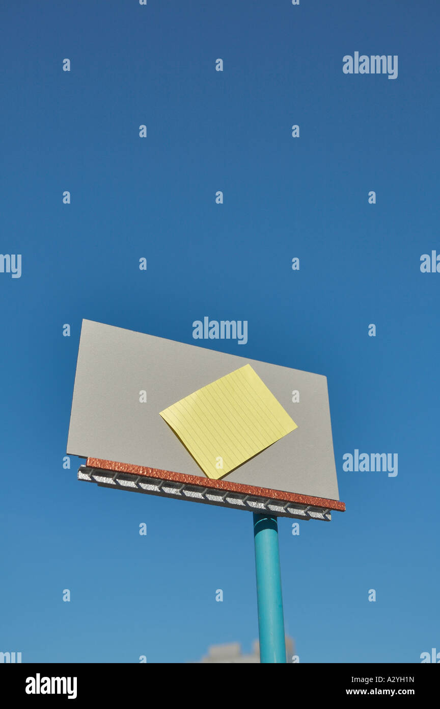 billboard blank sign Stock Photo - Alamy