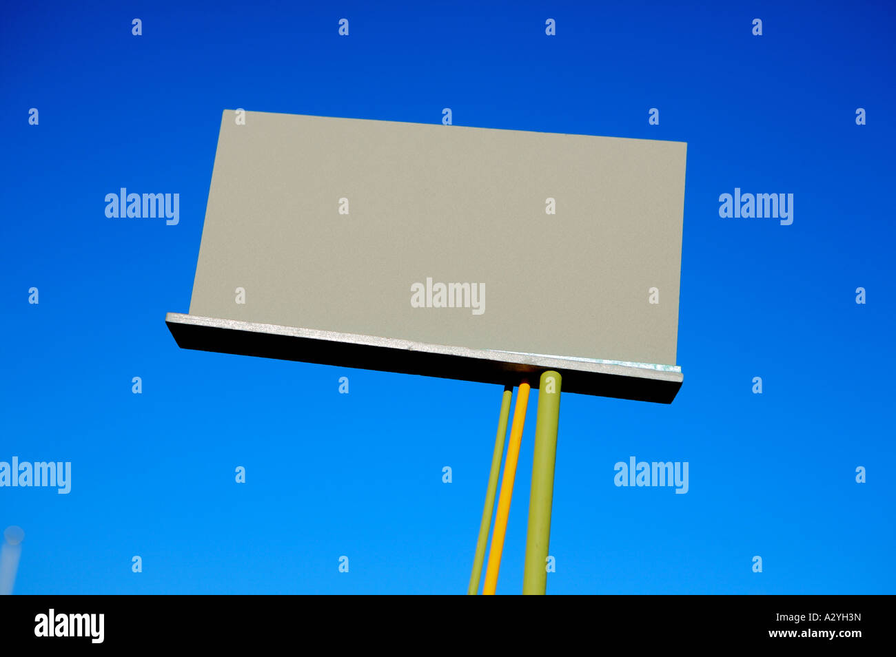 billboard blank sign Stock Photo - Alamy