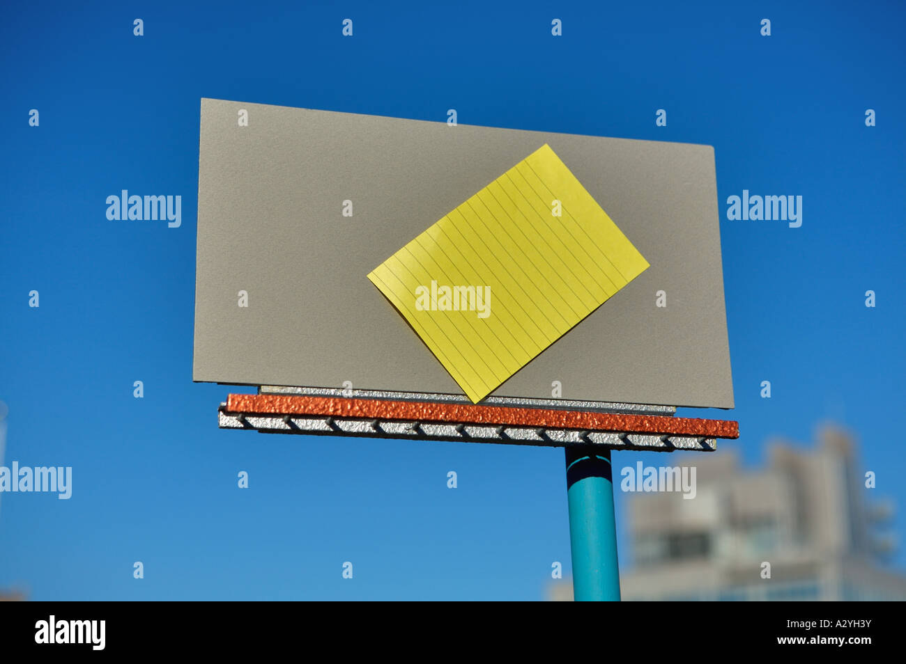 billboard blank sign Stock Photo - Alamy