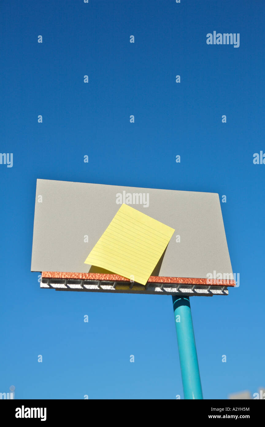 billboard blank sign Stock Photo - Alamy