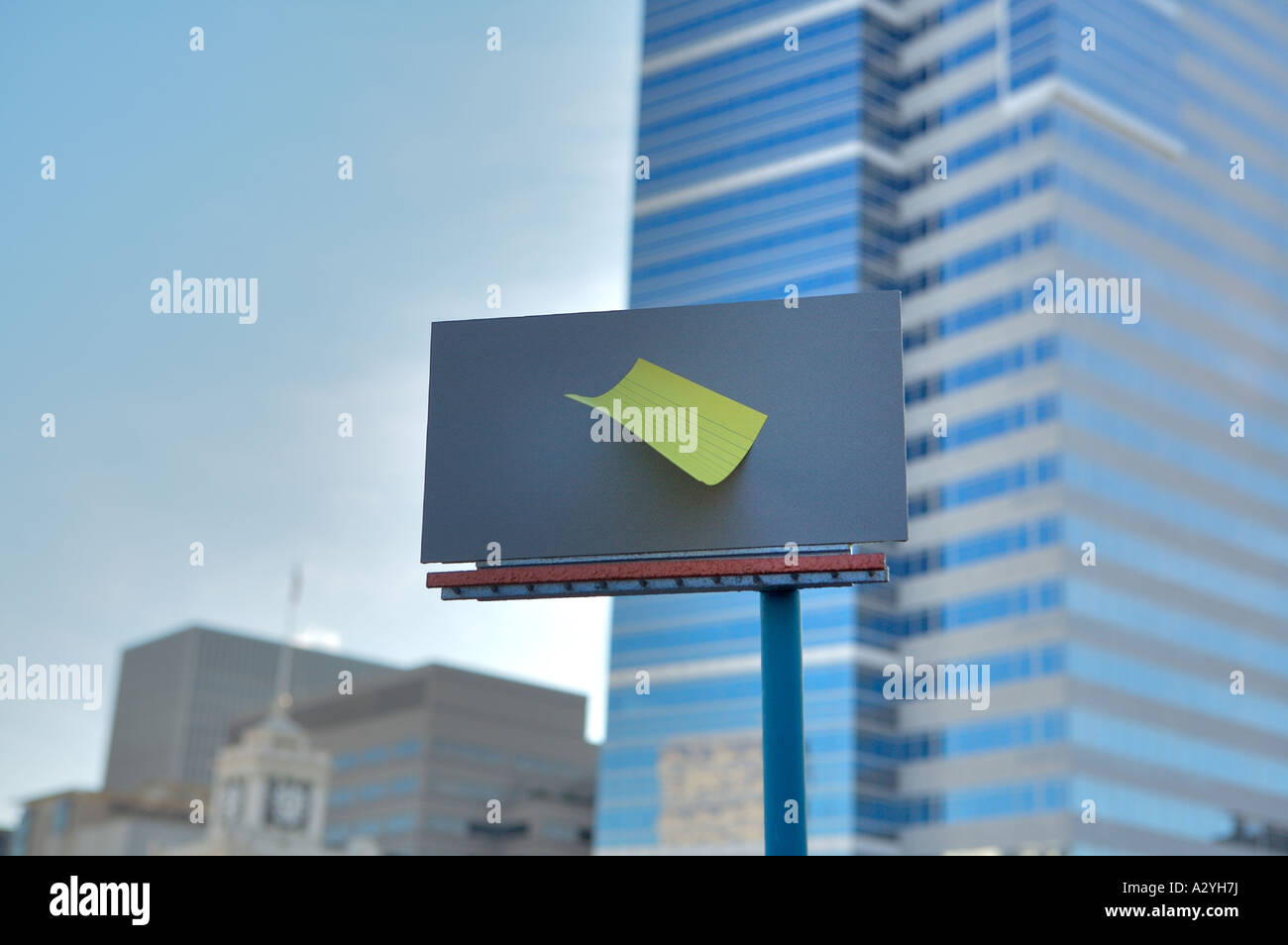 billboard blank sign Stock Photo - Alamy