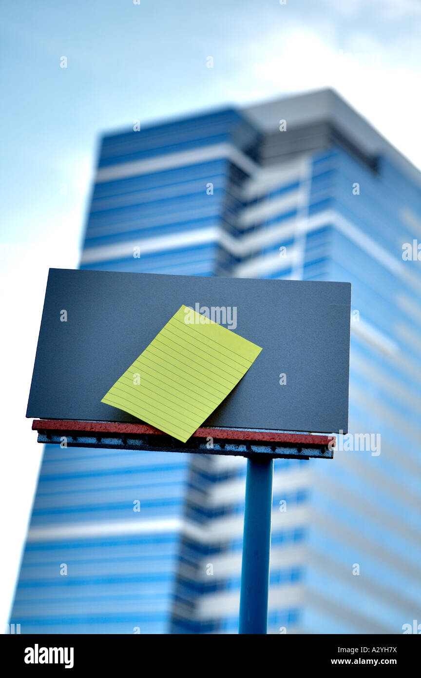 billboard blank sign Stock Photo - Alamy