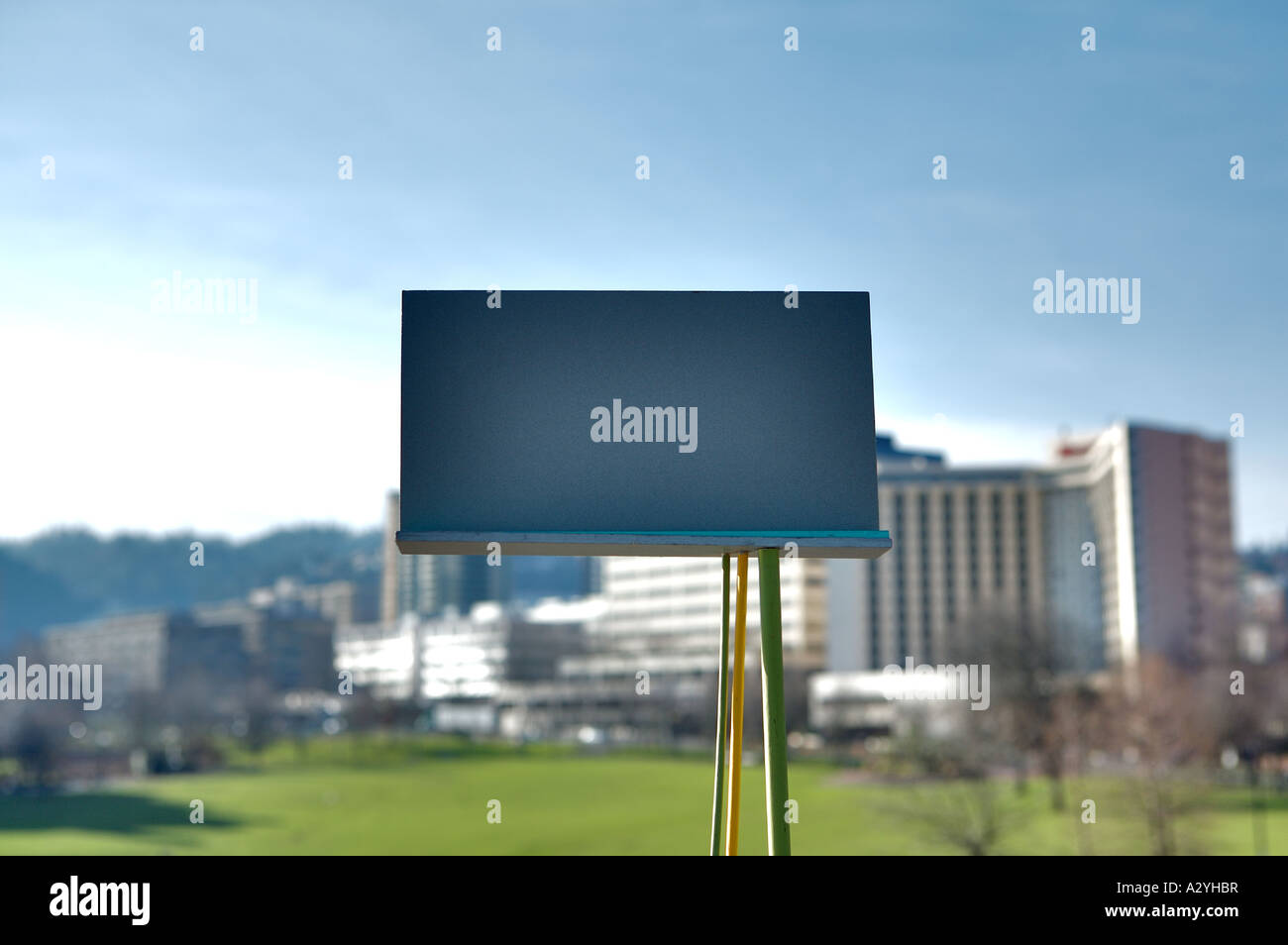 billboard blank sign Stock Photo - Alamy