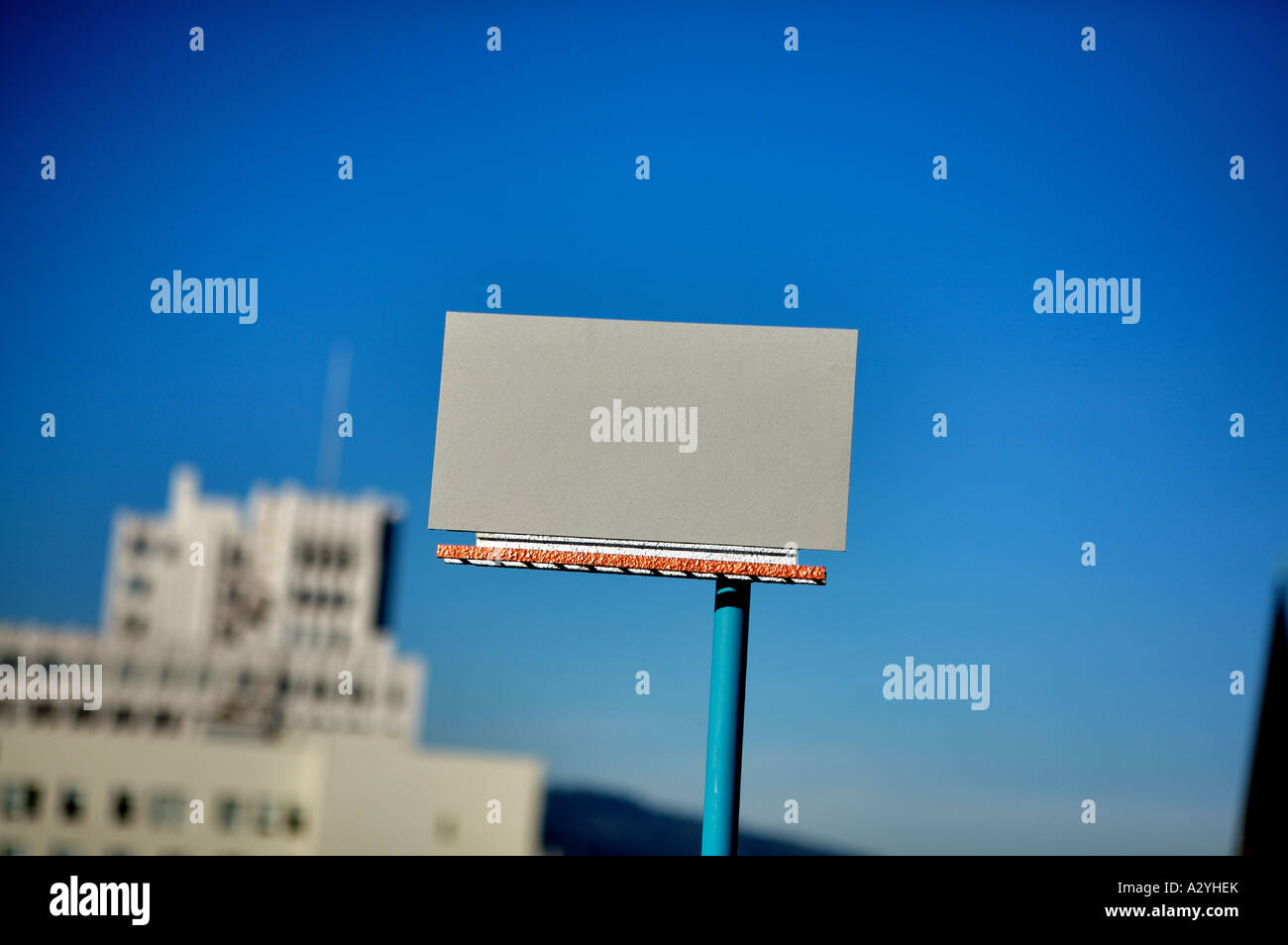 billboard blank sign Stock Photo - Alamy