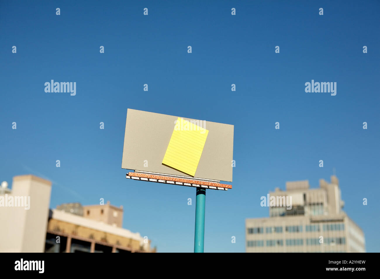 billboard blank sign Stock Photo - Alamy