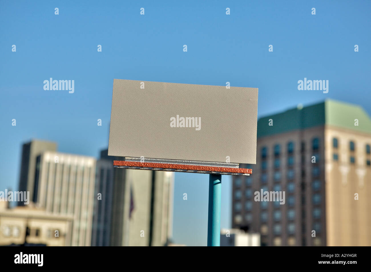 billboard blank sign Stock Photo - Alamy