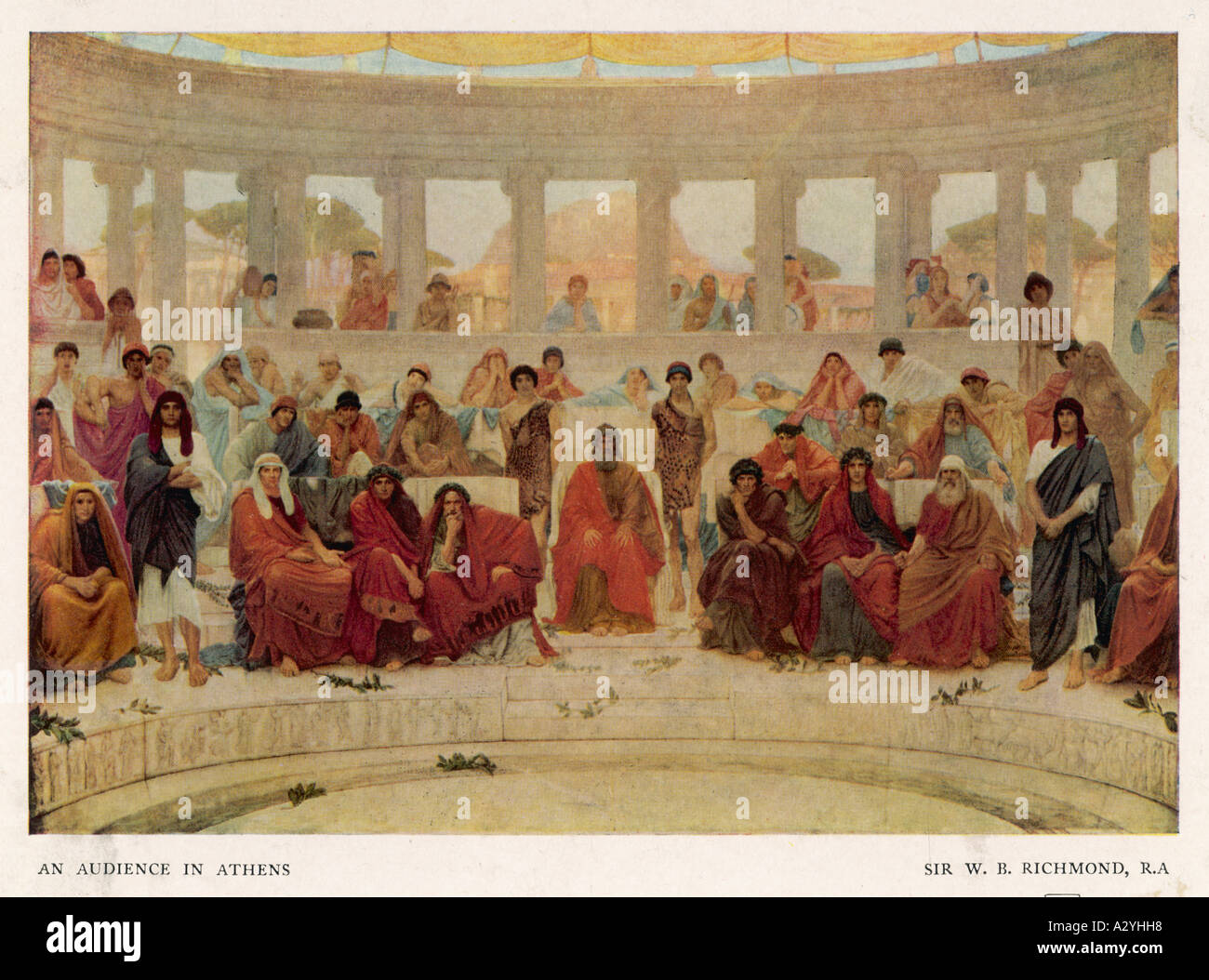 Theatre Classical Greek Stock Photo - Alamy