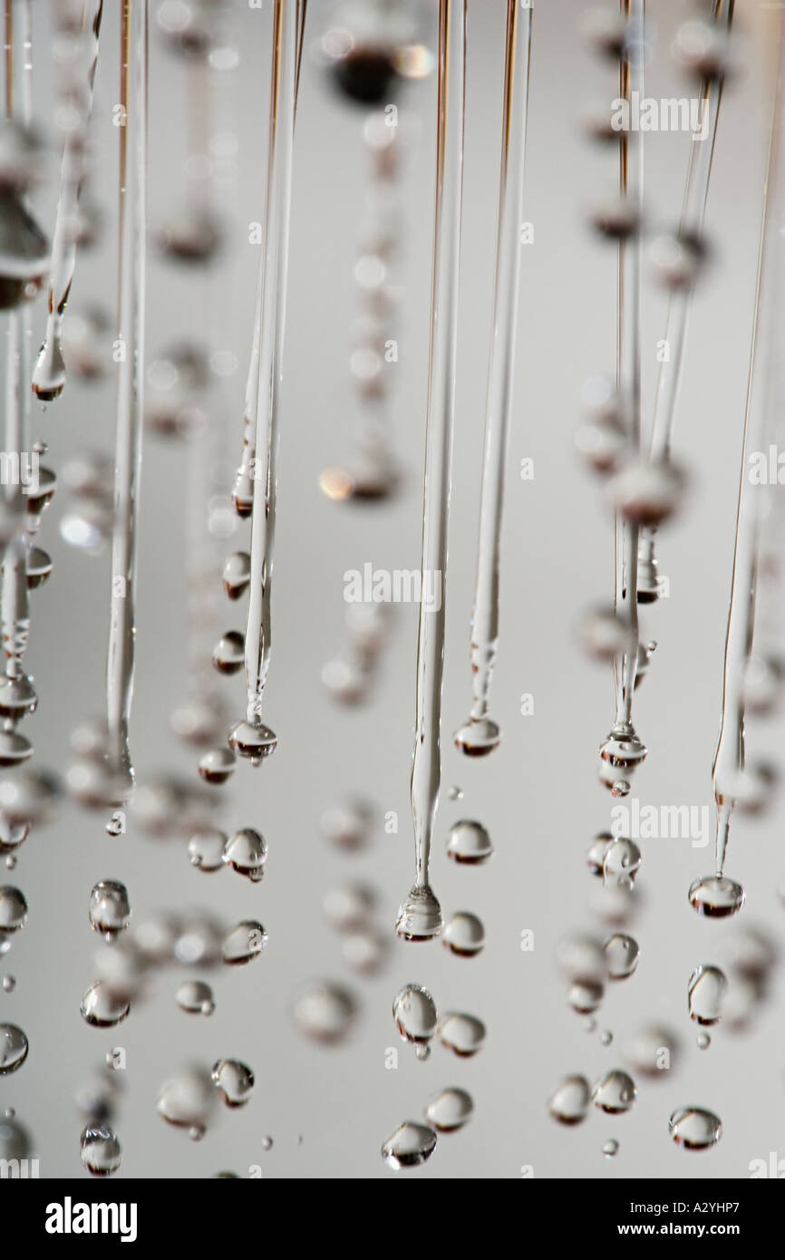 Droplets of water Stock Photo - Alamy