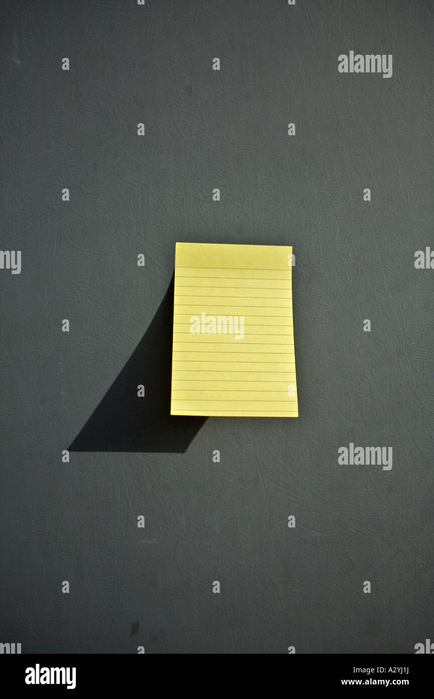 note blank sign post it Stock Photo - Alamy