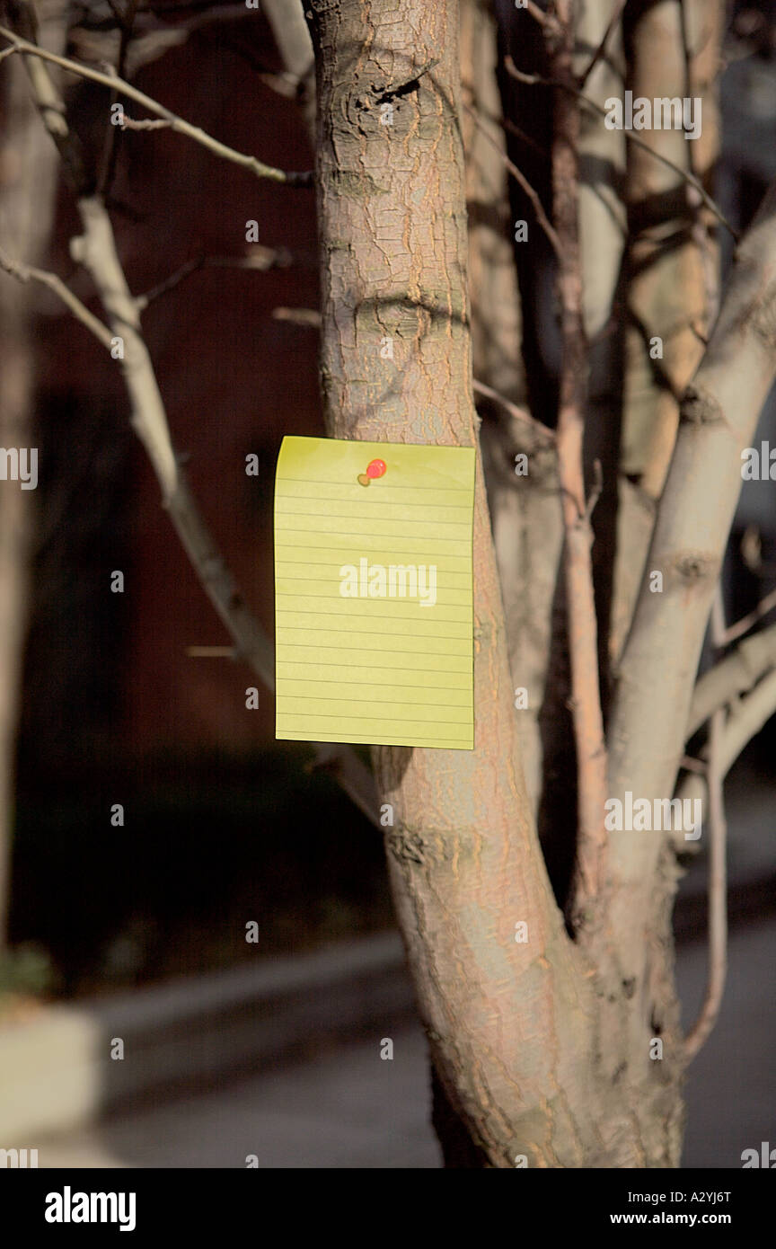 note blank sign post it Stock Photo - Alamy