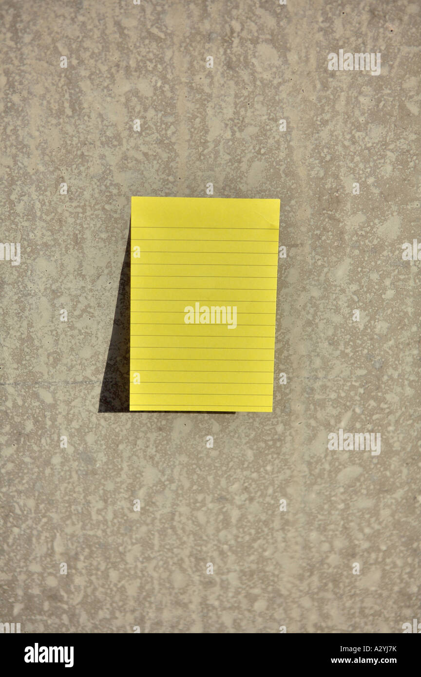 note blank sign post it Stock Photo - Alamy