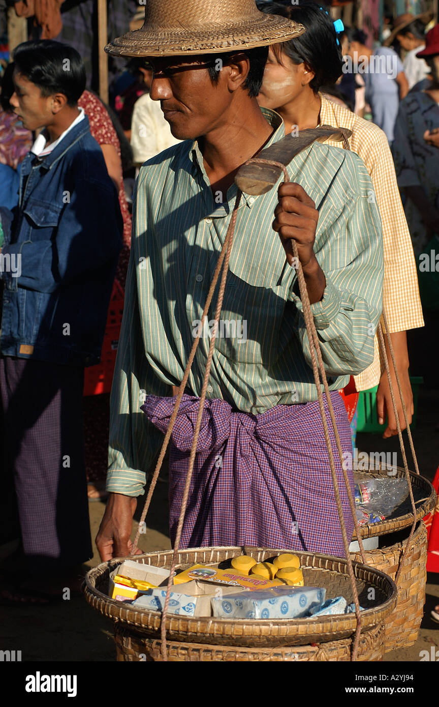 Chaungtha market Chaungtha Burma Myanmar Stock Photo - Alamy
