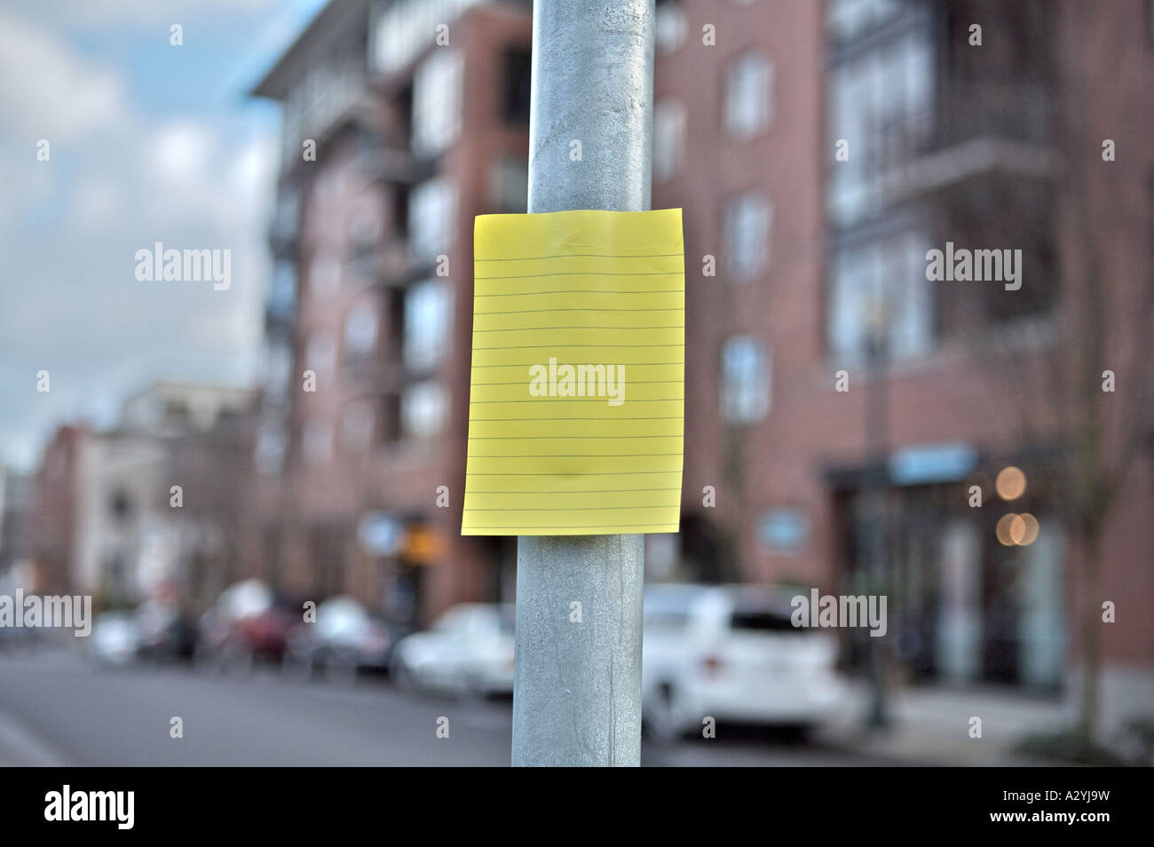 note blank sign post it Stock Photo - Alamy