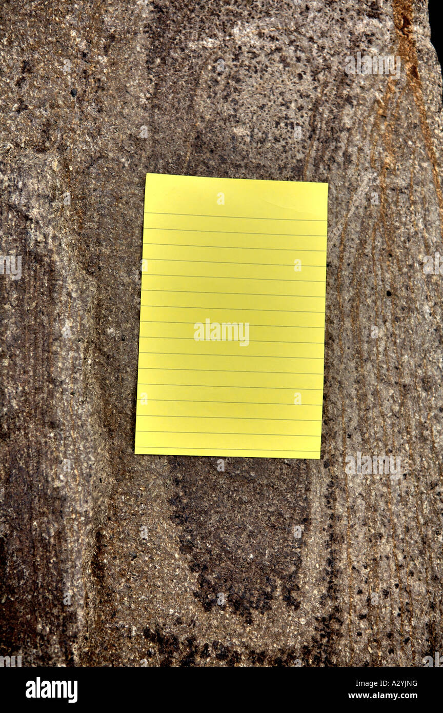note blank sign Stock Photo - Alamy