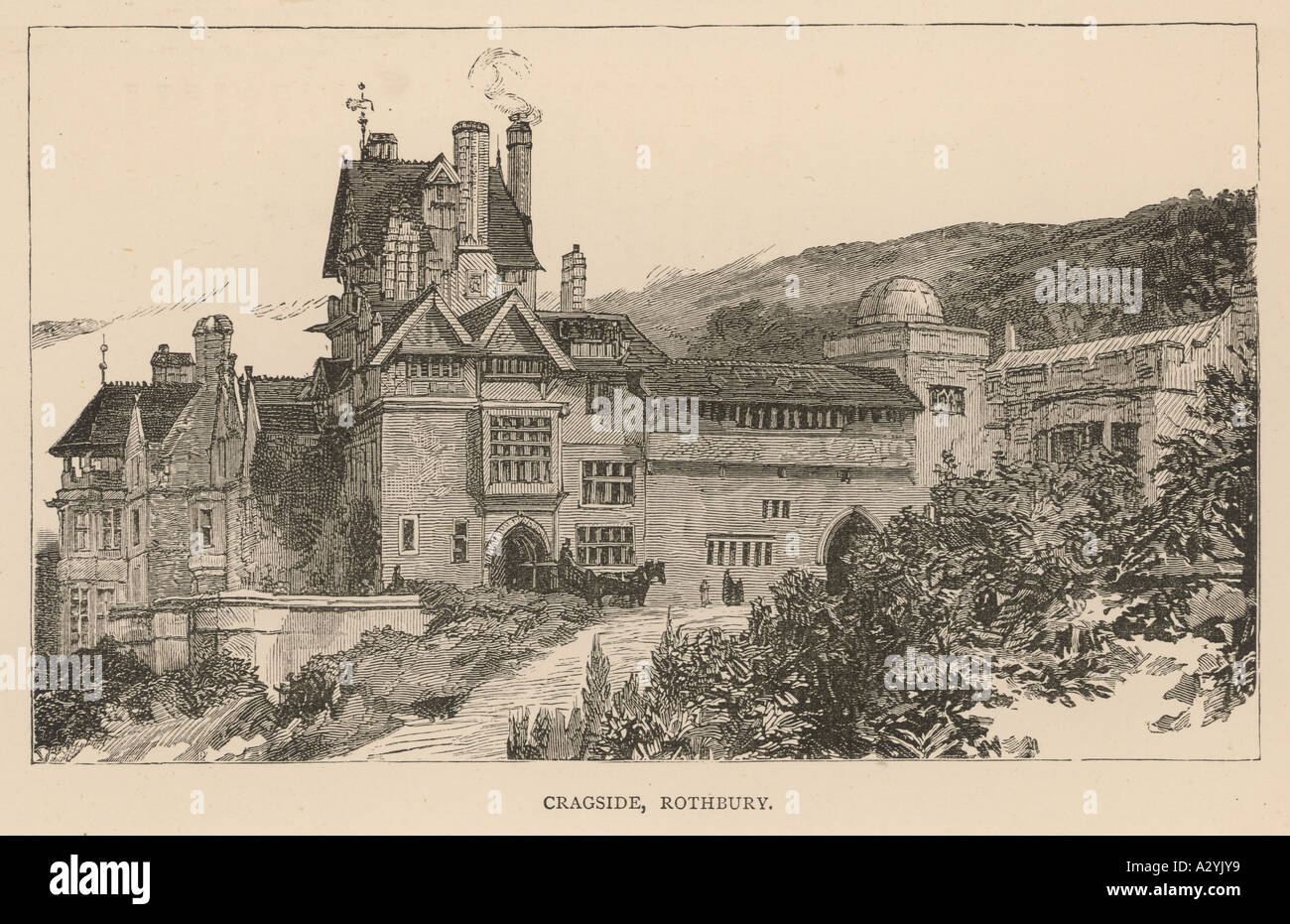 Wm Armstrong Cragside Stock Photo - Alamy