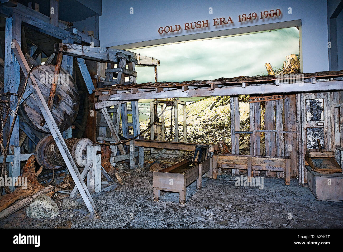Gold rush 1849 hi-res stock photography and images - Alamy