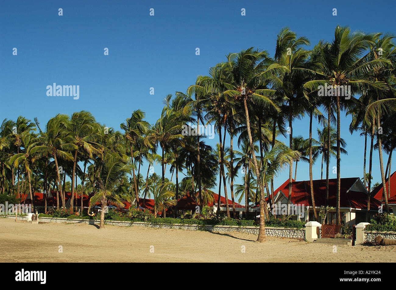tourist resort Chaungtha Beach Burma Myanmar Stock Photo - Alamy
