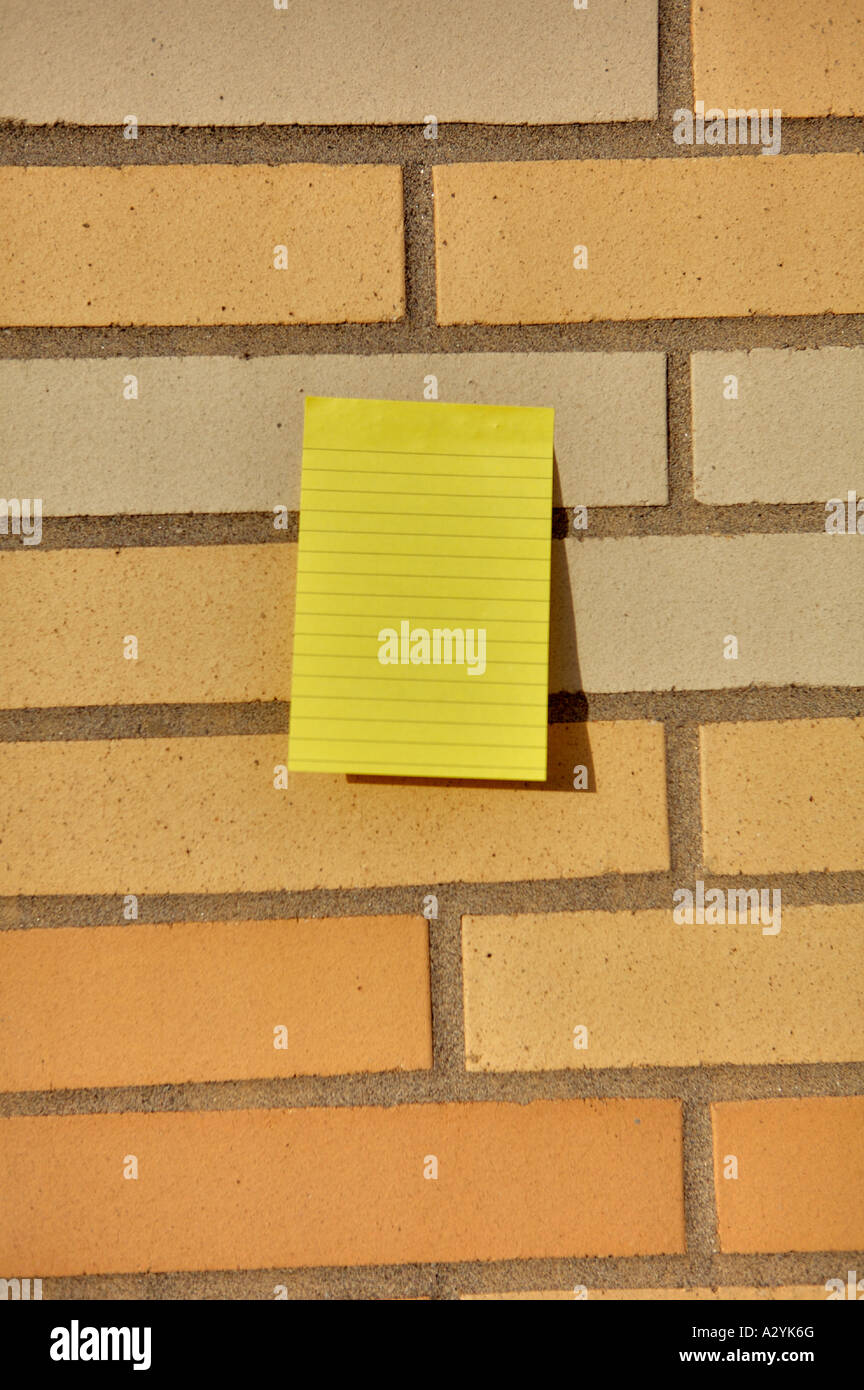note blank sign Stock Photo - Alamy