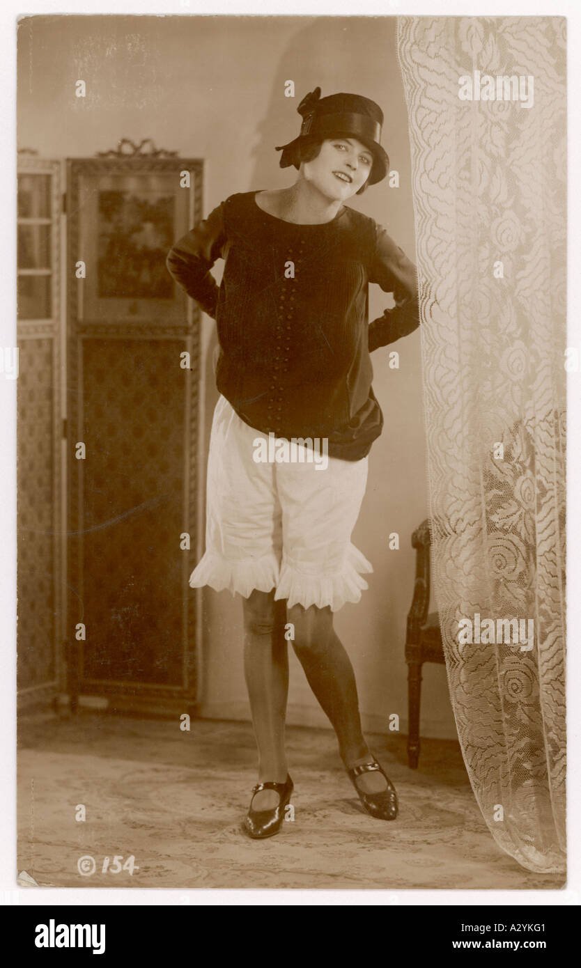 Showing knickers hi-res stock photography and images - Alamy