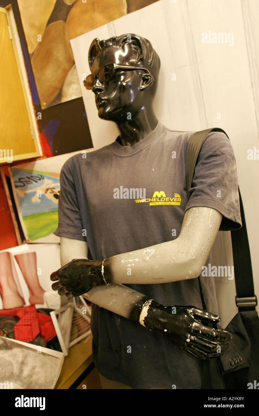 Student project in art and design course sixth form college Stock Photo ...