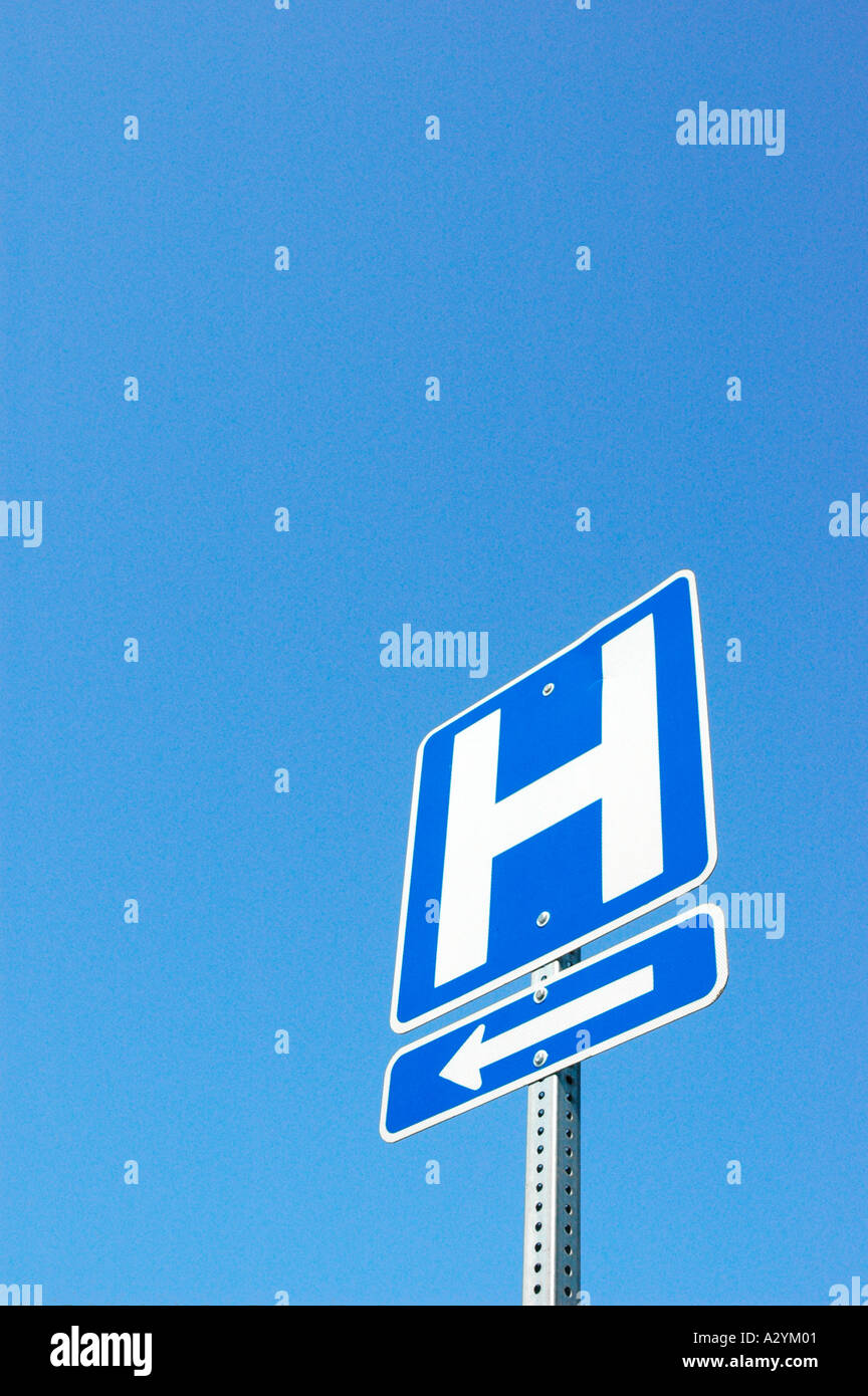 Hospital entrance advertising hi-res stock photography and images - Alamy