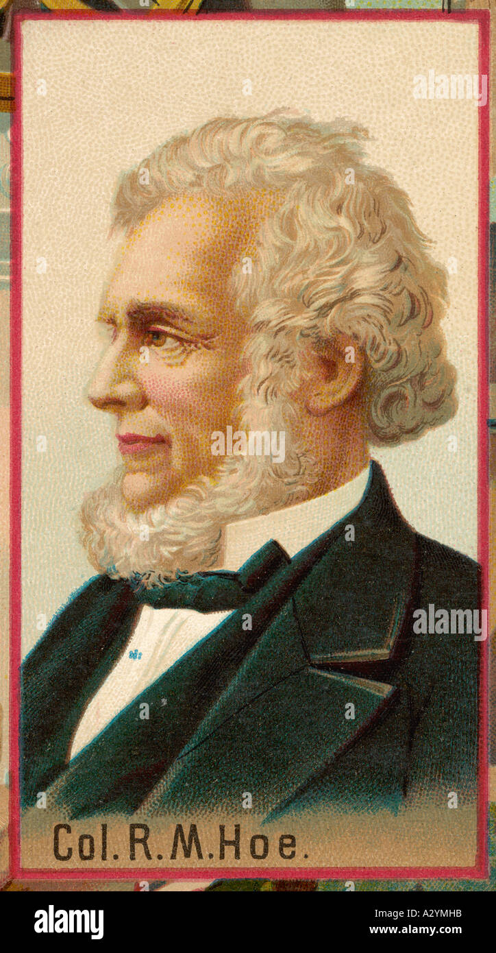 Richard March Hoe Stock Photo - Alamy Richard March Hoe Stock Photo - Alamy
