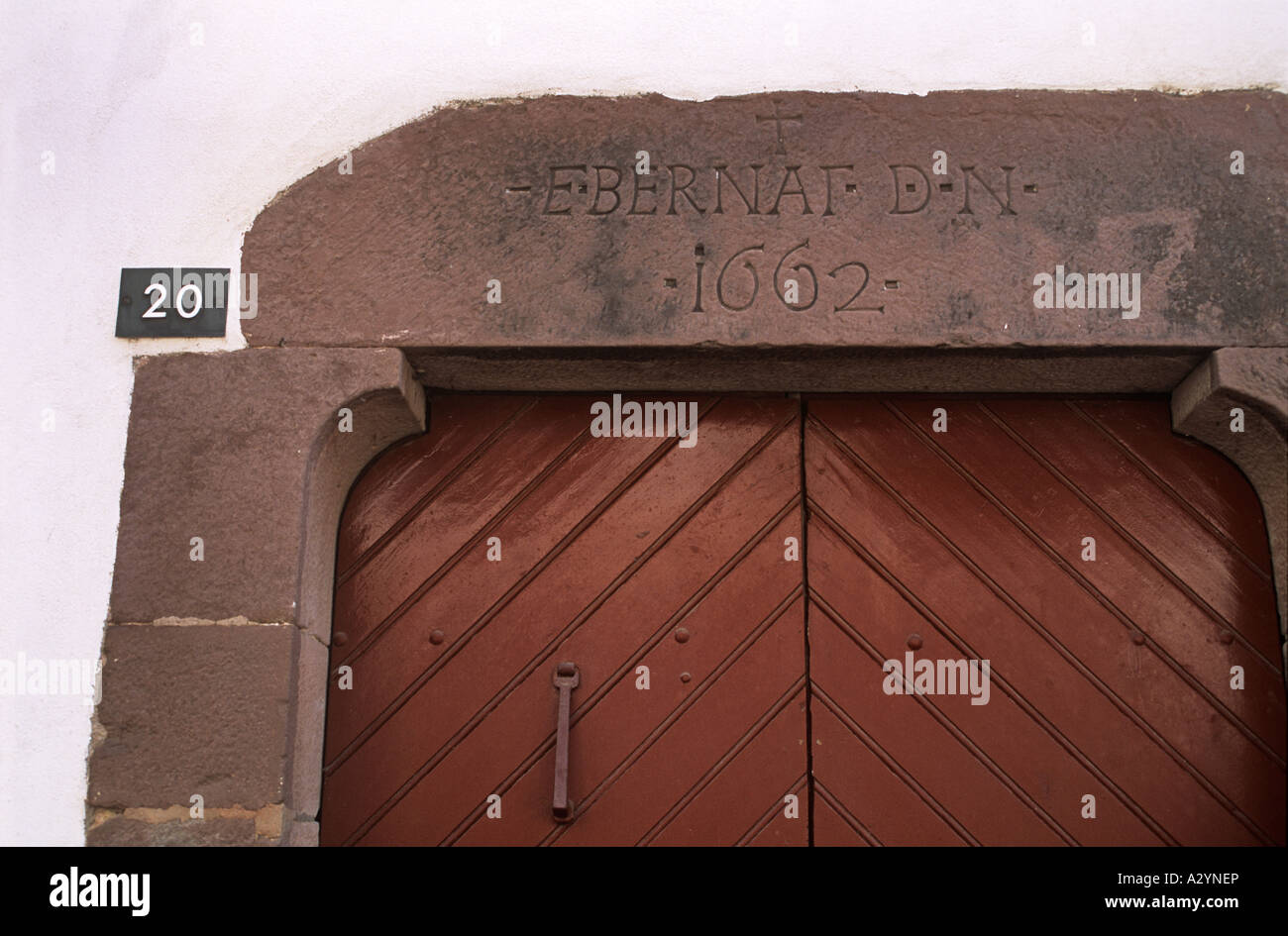 Dates carved into house lintels show the long history of French ...