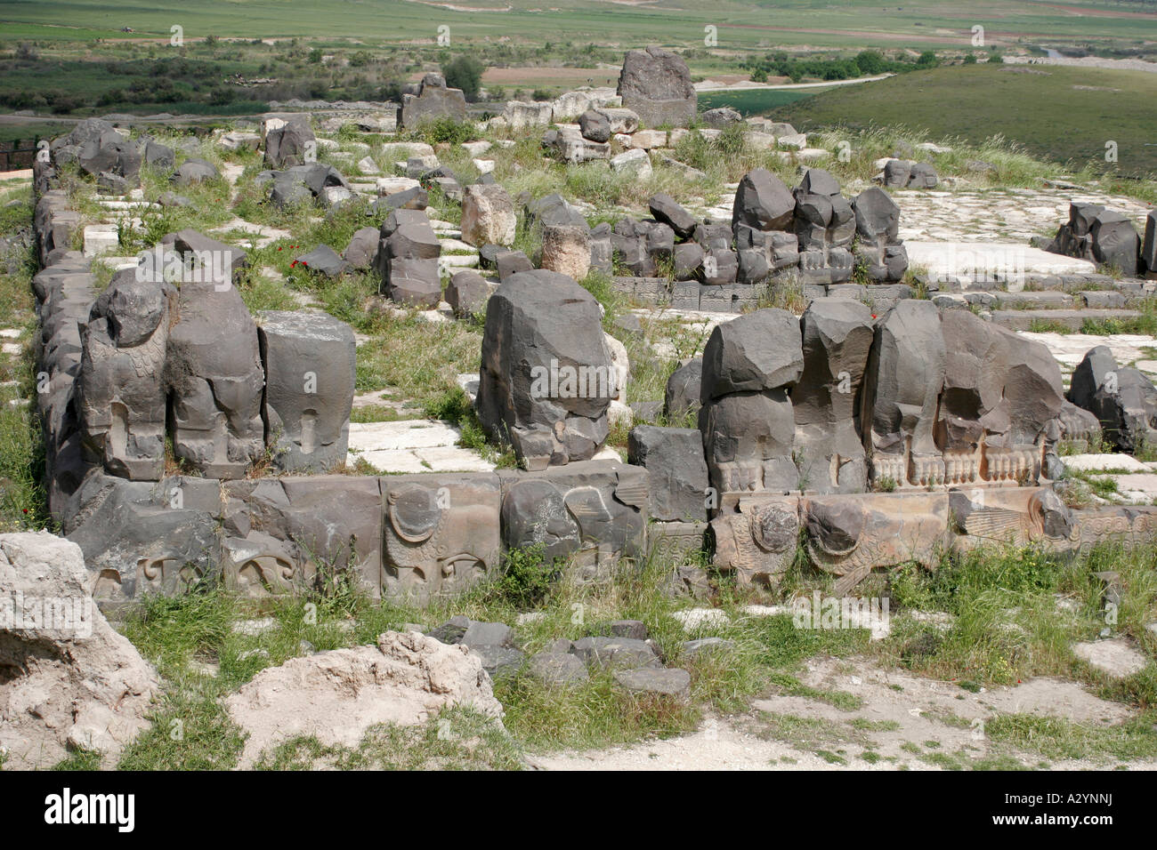 Ain Dara Dead City, Syria Stock Photo - Alamy