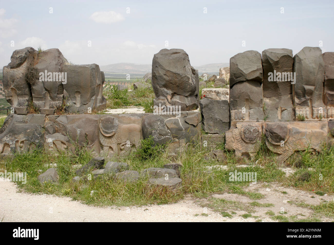 Ain Dara Dead City, Syria Stock Photo - Alamy