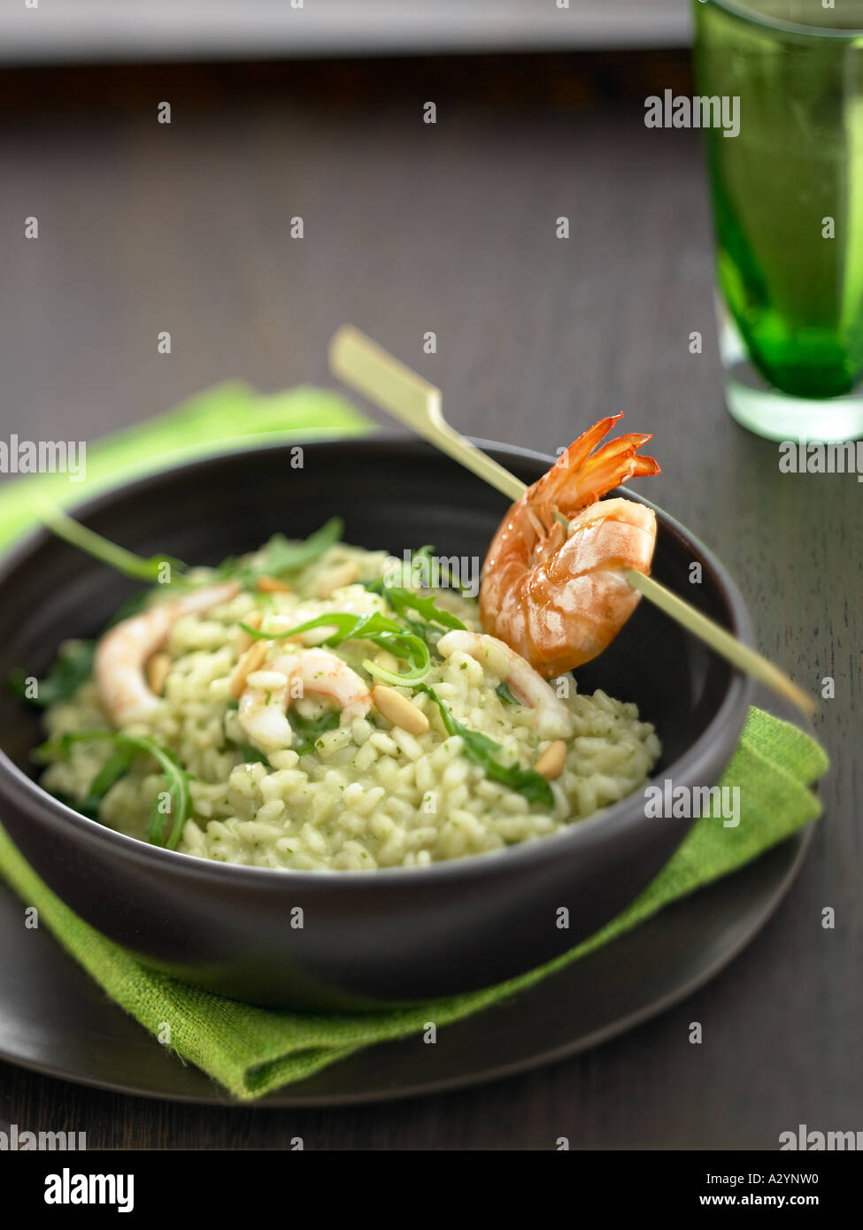 Risotto with pesto hi-res stock photography and images - Alamy