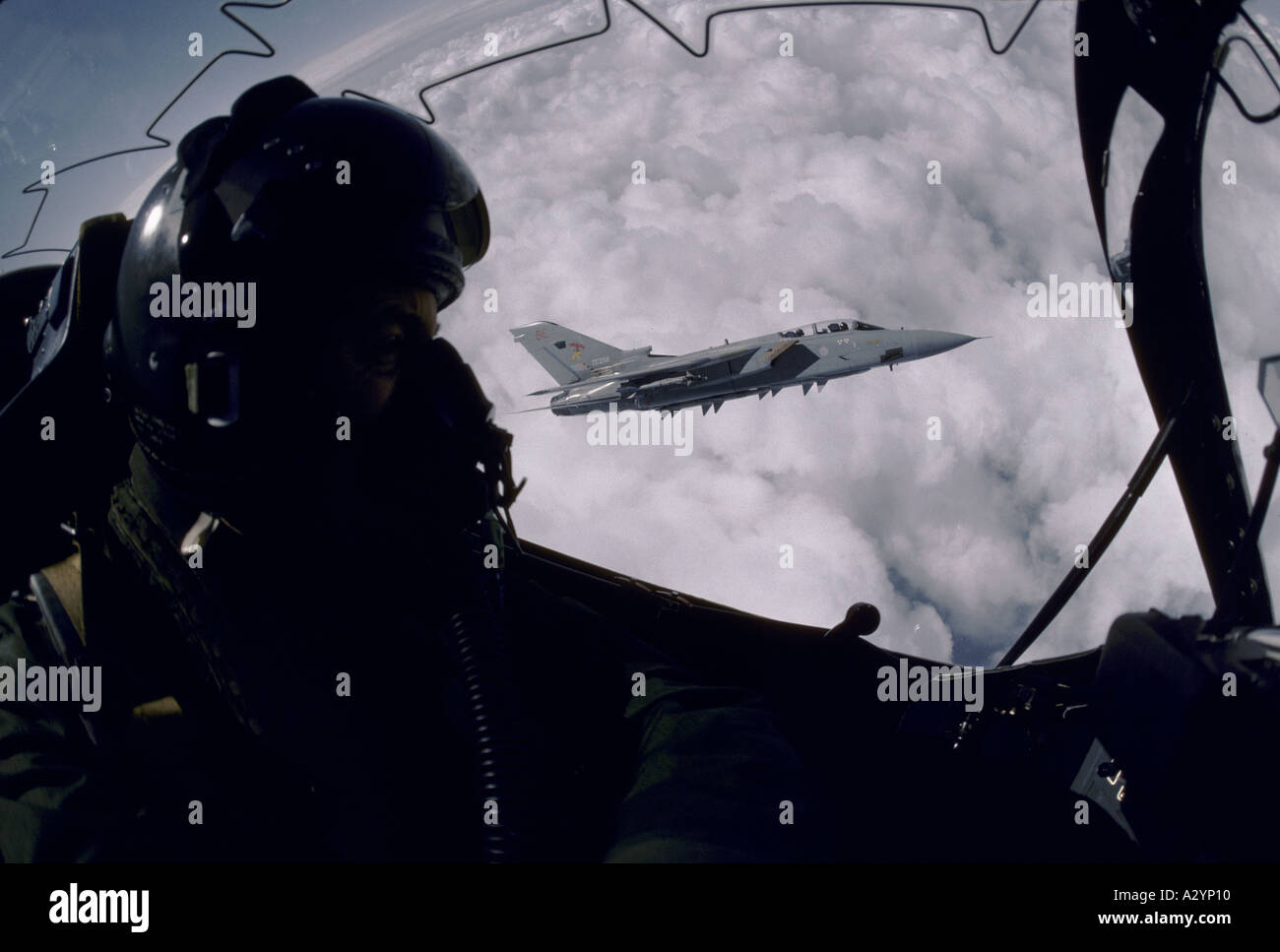 tornado aircraft pilot raf air defence 1988 Stock Photo - Alamy