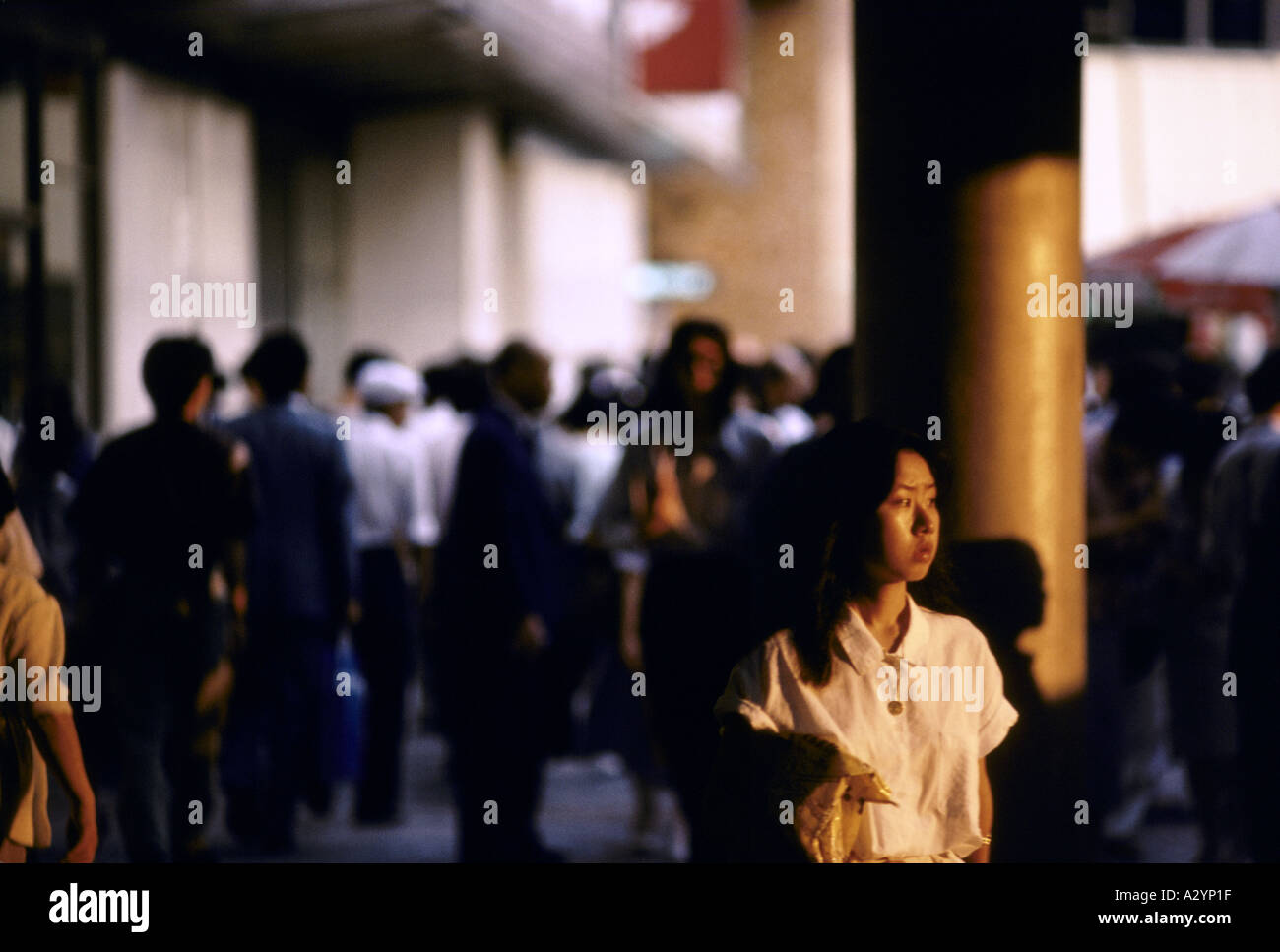Standing still on busy street hi-res stock photography and images - Alamy