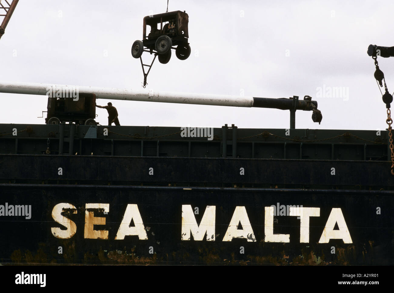malta the ship repair yard dry dock in one of europe s biggest harbours ...
