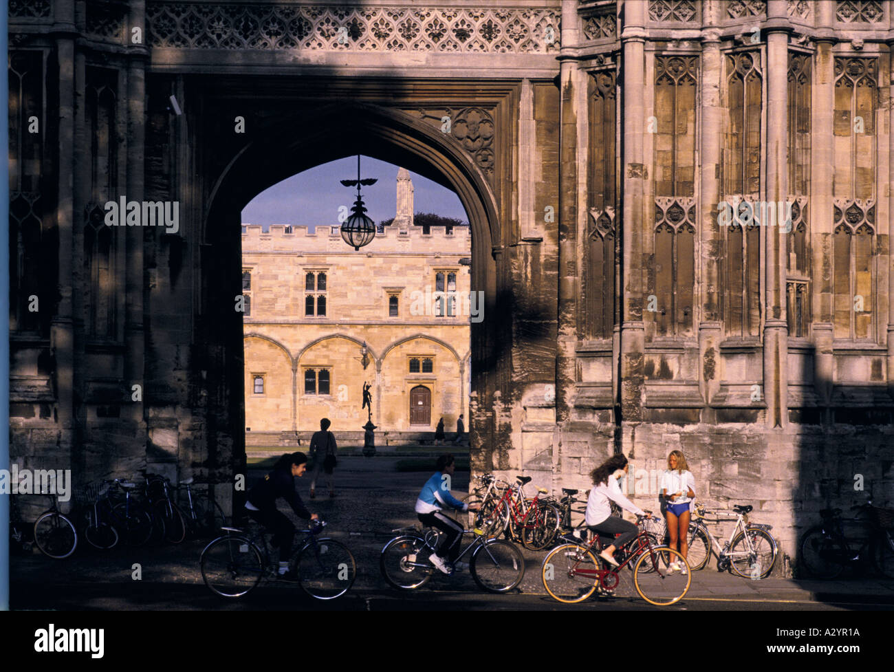 Students at cambridge university hi-res stock photography and images ...