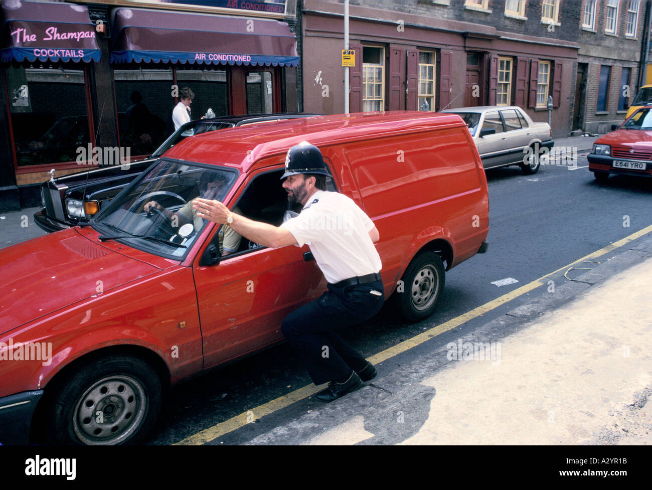 Policeman on beat hi-res stock photography and images - Alamy