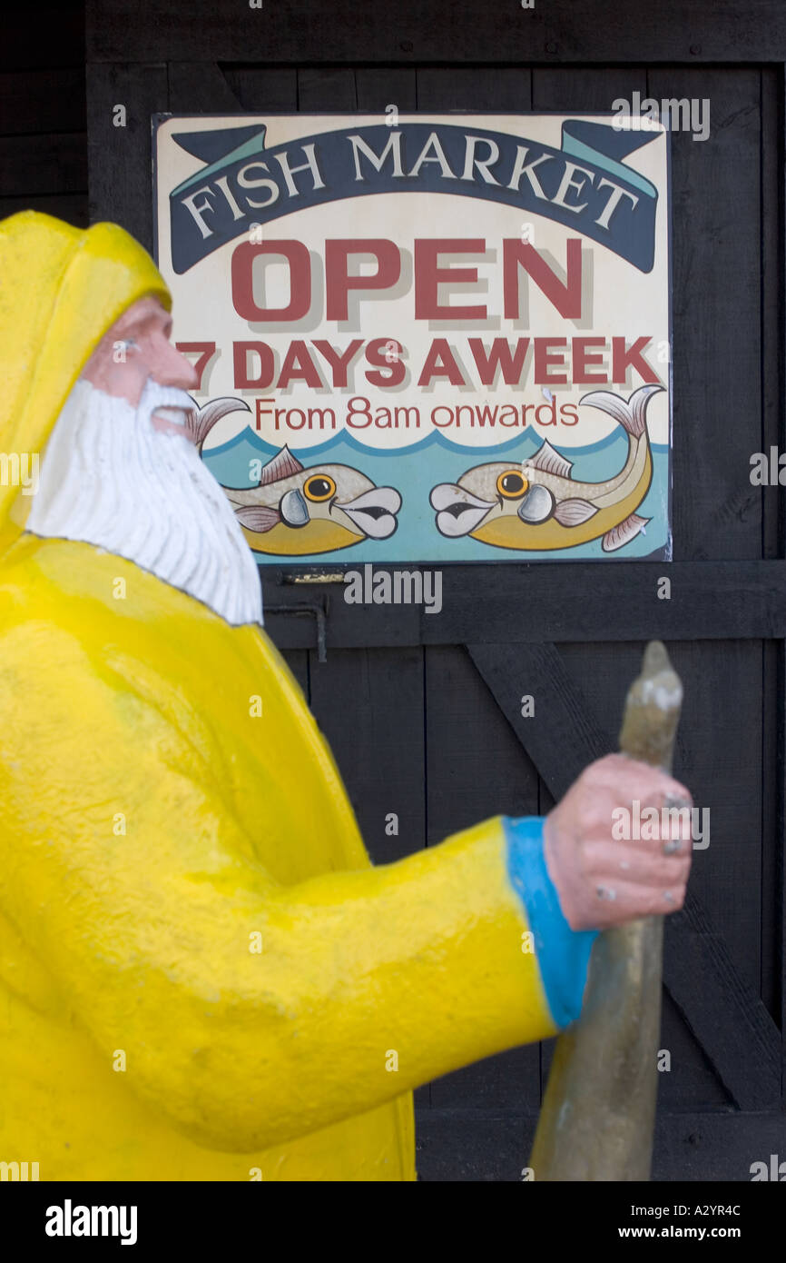 Fish Market Whitstable Kent England UK Stock Photo - Alamy