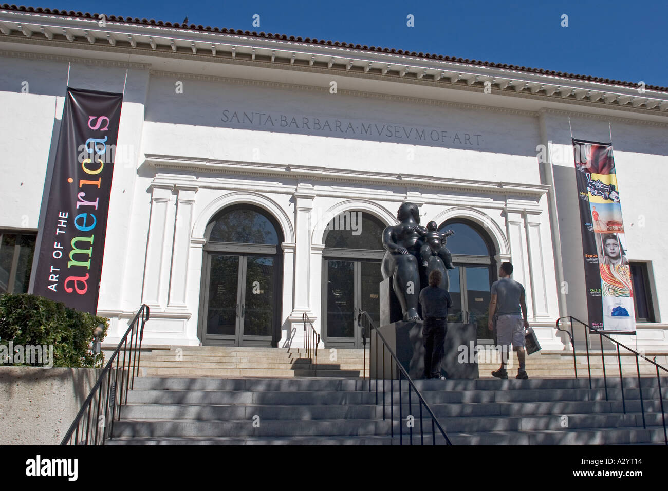 Santa Barbara Museum of Art Santa Barbara California USA Stock Photo ...