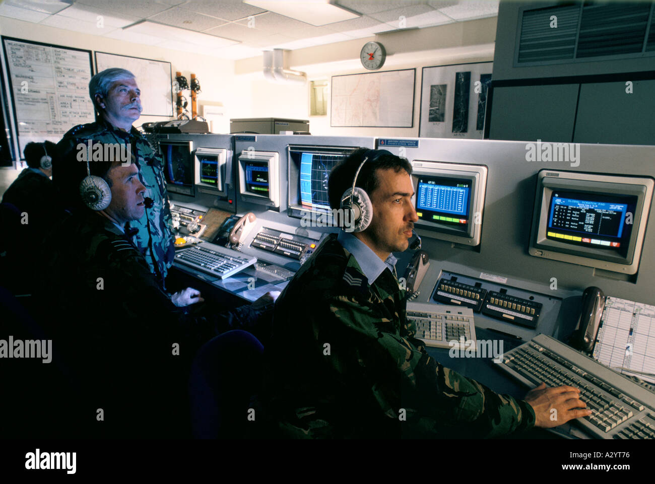 british air defence control centre bloodhound missiles Stock Photo - Alamy